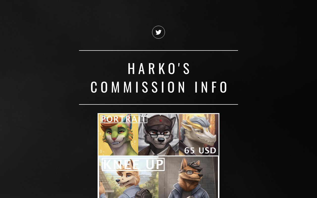 Harko's Commission Info & TOS